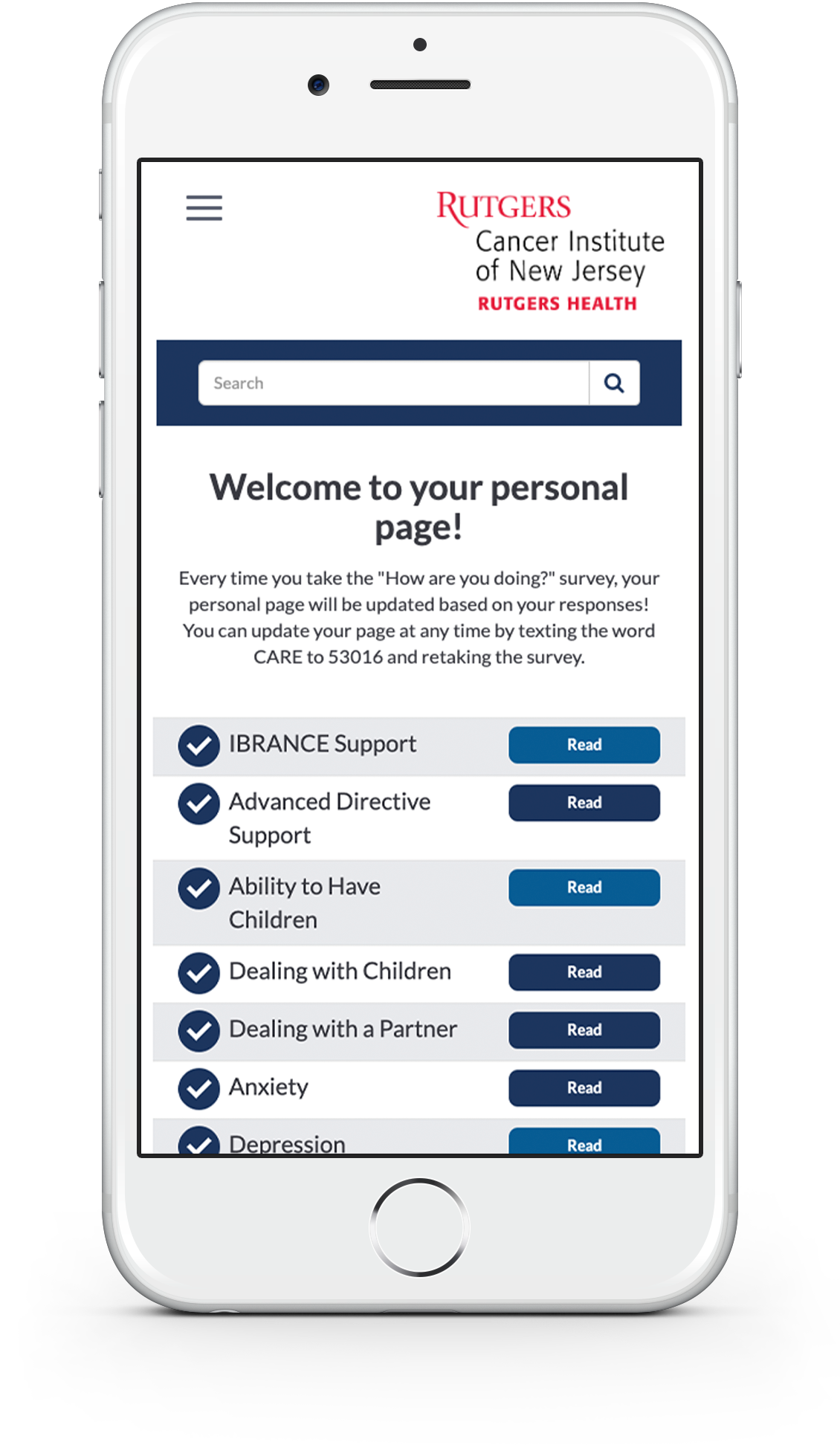 Oncology Distress Screening Survey | Cancer Support